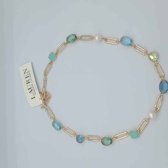 Lauren Ralph Lauren | Jewelry | Lauren Ralph Laure Mixed Stones Pearl ...